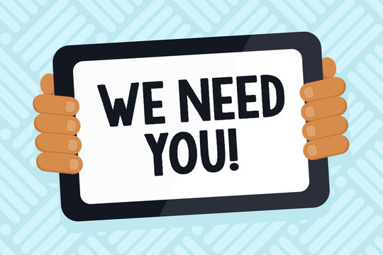 1,906 BEST "We Need You" IMAGES, STOCK PHOTOS & VECTORS | Adobe Stock