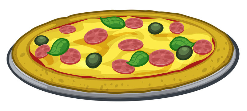 7,619 BEST Pizza Clipart IMAGES, STOCK PHOTOS & VECTORS | Adobe Stock