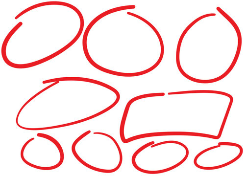 Red Circle Highlighter Images – Browse 2,145 Stock Photos, Vectors, and ...