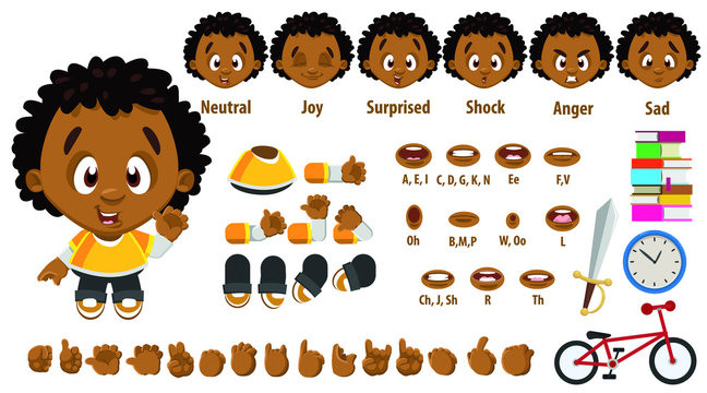 14,683 BEST Cartoon African American Kids IMAGES, STOCK PHOTOS ...