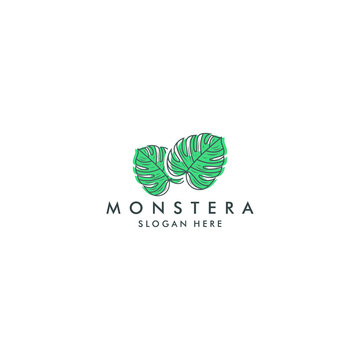Monstera Logo Images – Browse 10,846 Stock Photos, Vectors, and Video ...