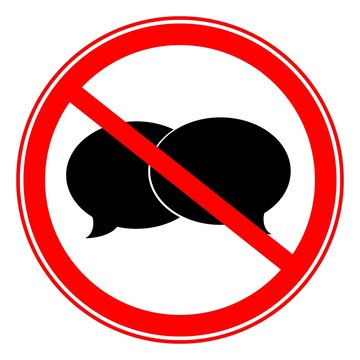 9,138 BESTE Redeverbot BILDER, STOCK-FOTOS & -VEKTORGRAFIKEN | Adobe Stock