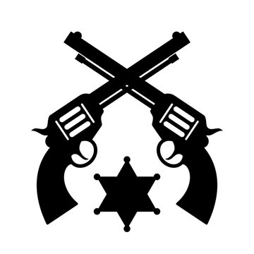 Crossed Pistols Clipart