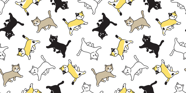 Cat Background Tiled
