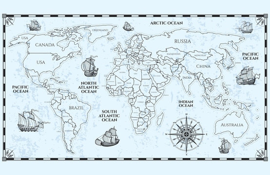 Nautical World Map Images – Browse 37,316 Stock Photos, Vectors, and ...