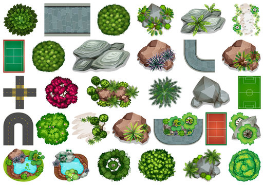 Landscape Plan Symbols Images – Browse 12,429 Stock Photos, Vectors ...