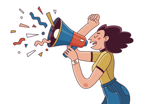 Obrázky Shout – procházejte fotografie, vektory a videa 878,006 | Adobe ...