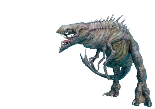 Creature Front And Side Views