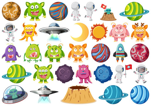 Space Alien Clipart For Kids