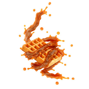 "Caramel Waffles" Images – Browse 328 Stock Photos, Vectors, and Video ...