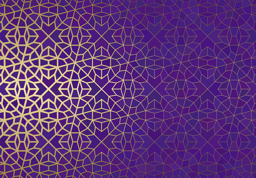 Purple Arabian Background