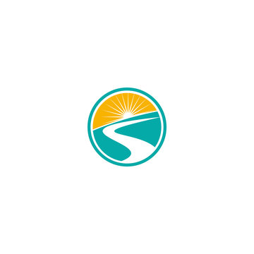 Sun And Road Logo Images – Browse 11,223 Stock Photos, Vectors, and ...
