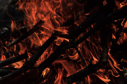 Fire Effect Wallpaper