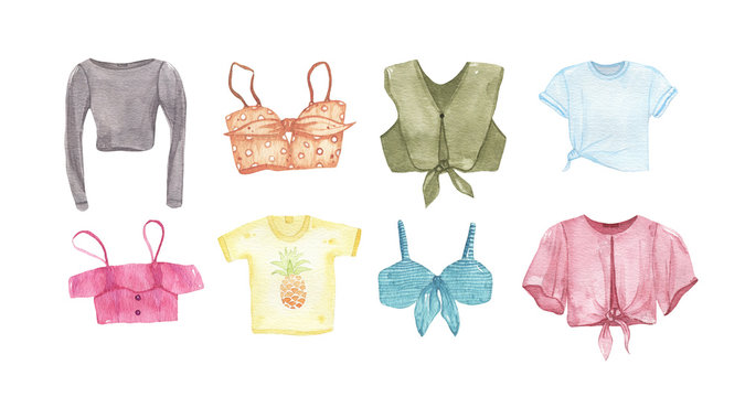 Designs To Draw Crop Tops