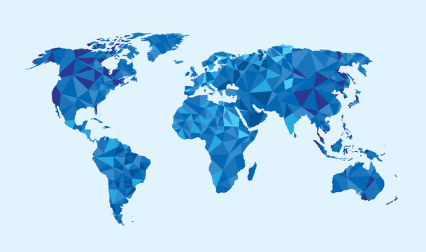 World Map Triangles Images – Browse 34,625 Stock Photos, Vectors, and ...