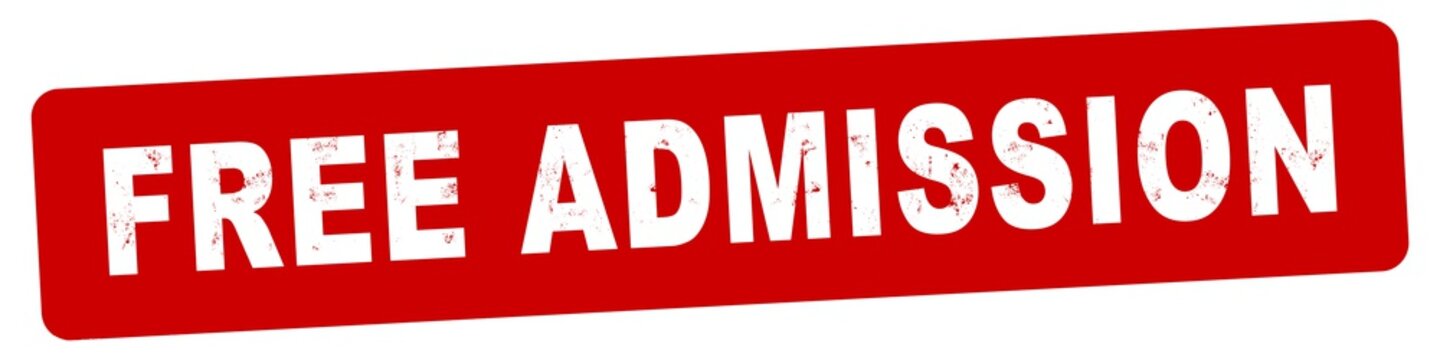 Free Admission Stamp