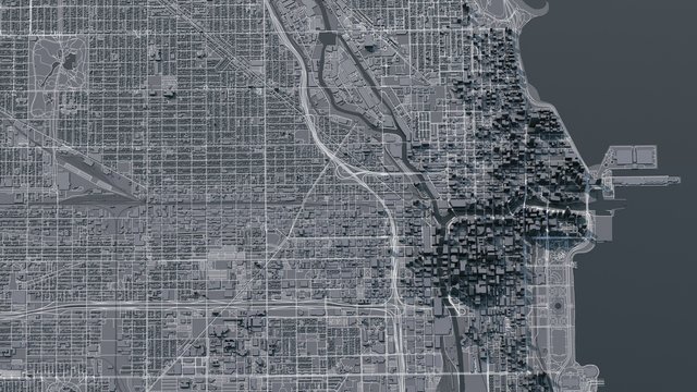 "Chicago Map" Images – Browse 50 Stock Photos, Vectors, and Video ...