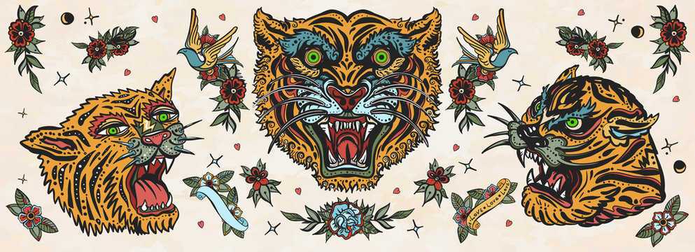 Traditional Tiger Head Flash