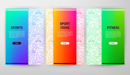 Creative Sports Brochure Covers