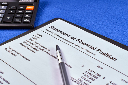 "Statement Of Financial Position" Images – Browse 103 Stock Photos ...