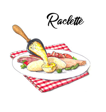 Raclette : photos, illustrations, vecteurs et vidéos libres de droits ...
