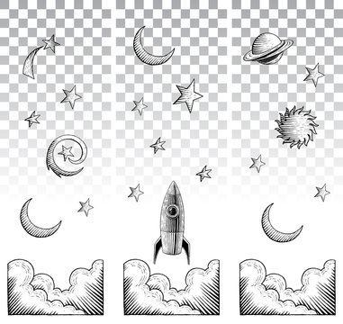 Space Ship Engraving Images – Browse 1,506 Stock Photos, Vectors, and ...