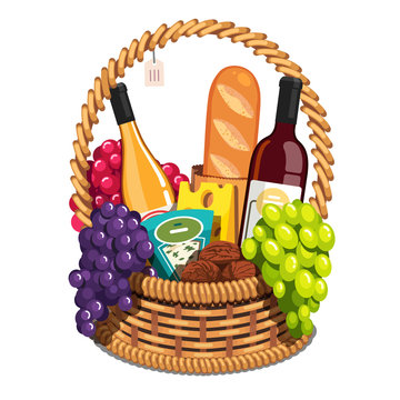 Picnic Basket Clip Art