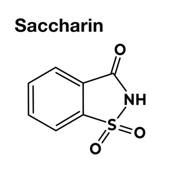 Saccharin Structure