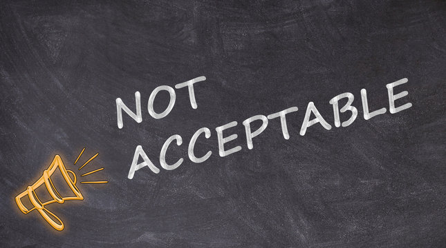 "Not Acceptable" Images – Browse 61 Stock Photos, Vectors, and Video ...