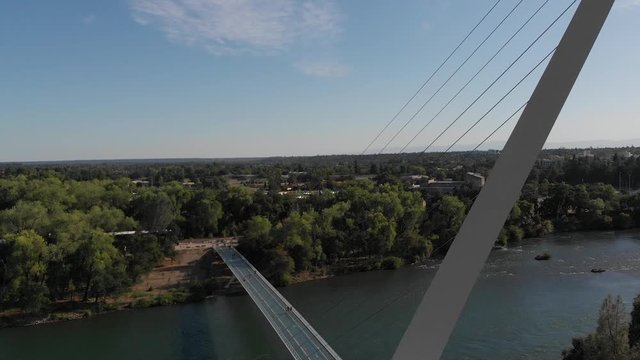 Sundial Bridge Aerial View