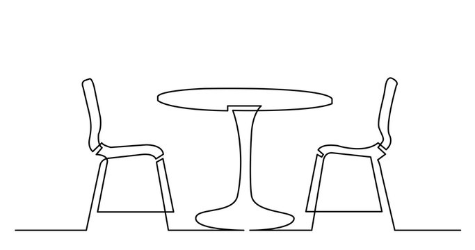 Drawing Cafeteria Tables