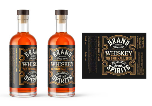 Spirit Bottle Templates – Browse 143 Stock Photos, Vectors, and Video ...