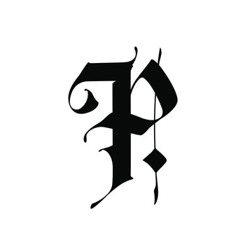 Old English Letter P
