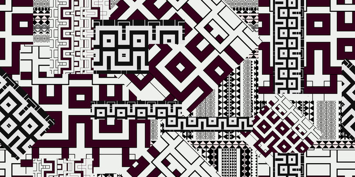 Hawaiian Pattern Black And White Images – Browse 10,648 Stock Photos ...