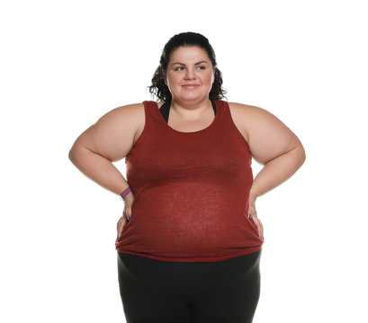Obese Woman White Background Images – Browse 19,447 Stock Photos ...