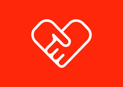 Two Red Hands Logo