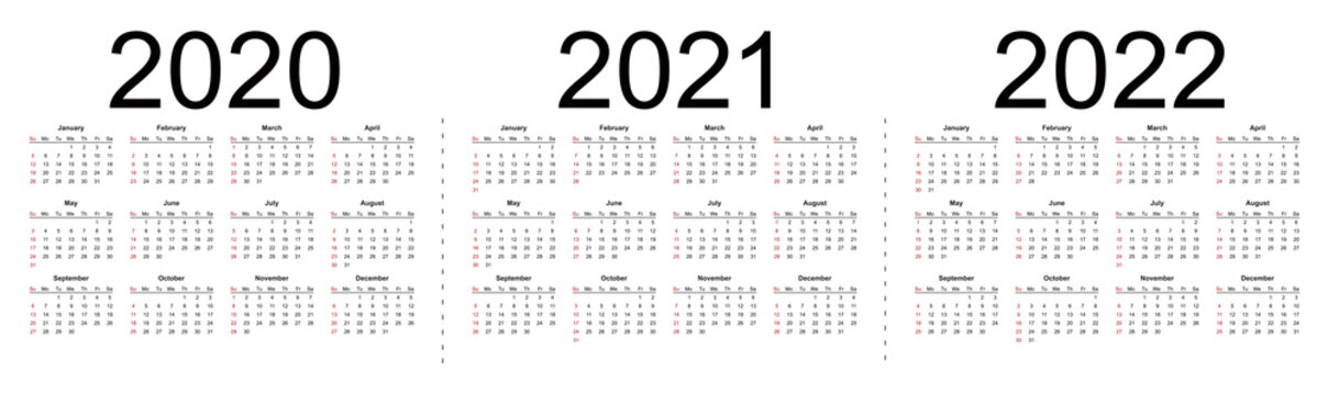 Simple 2022 Calendar Images – Browse 273 Stock Photos, Vectors, and ...