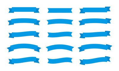 Plantilla elegante de banner azul brillante | Vector Gratis