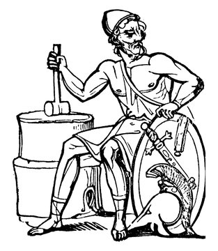 Hephaestus Coloring Pages