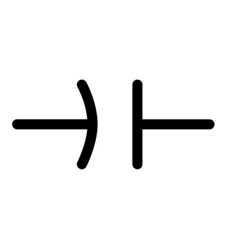 Ceramic Disc Capacitor Symbol