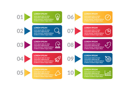 Infographics List Chart Images – Browse 22,925 Stock Photos, Vectors ...