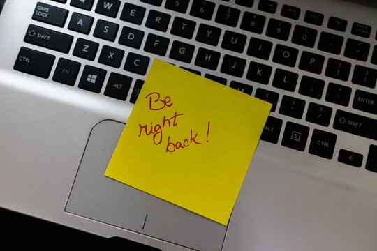 "Be Right Back" Images – Browse 16 Stock Photos, Vectors, and Video ...