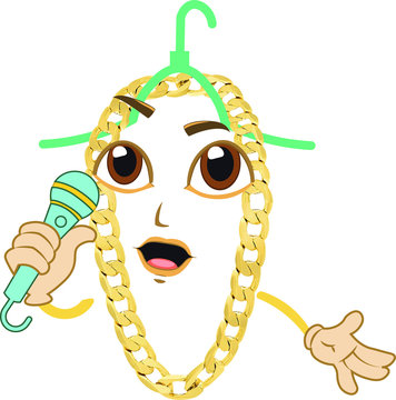 Cartoon Gold Chain Images – Browse 5,392 Stock Photos, Vectors, and ...