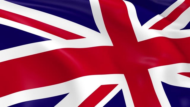 British Flag Waving Animation
