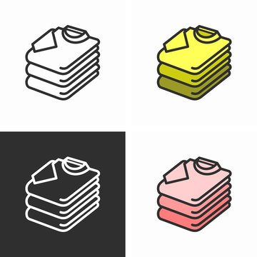Folded Laundry Icon