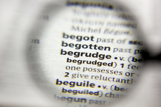 Begrudge