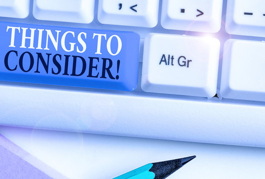 "Things To Consider" Images – Browse 648 Stock Photos, Vectors, and ...