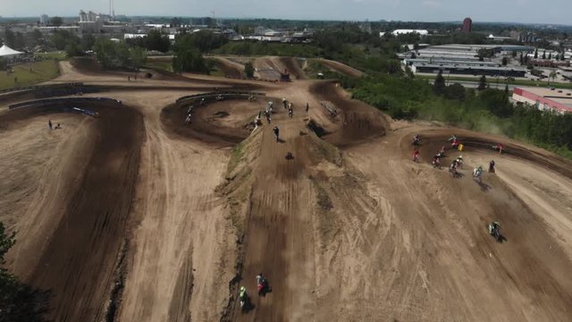 Motocross Track Jump