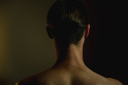 Man Back View