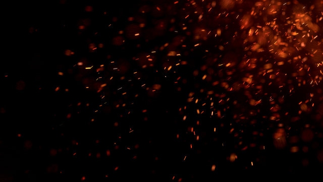 Floating Embers Photoshop